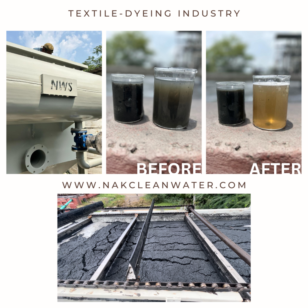 TEXTILE DYING INDUSTRY-DAF SYSTEM - Nakclean Water Solution